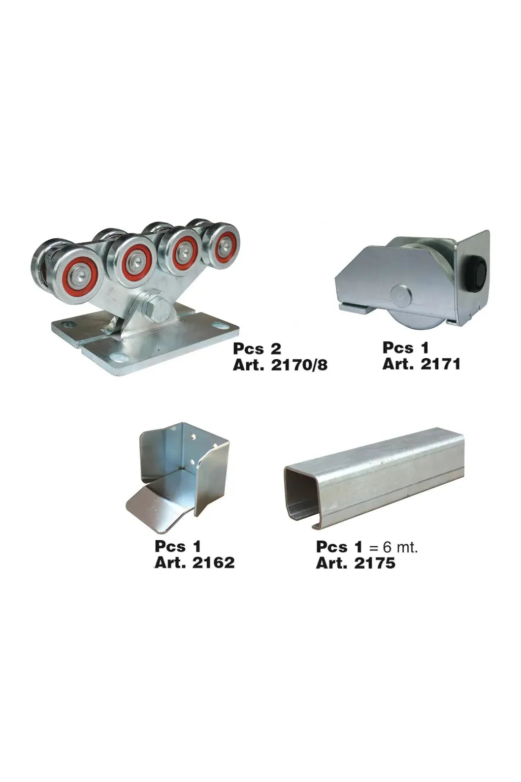Complete Cantilever Gate System Kit for Medium Gates — Ariel Door Gears ...