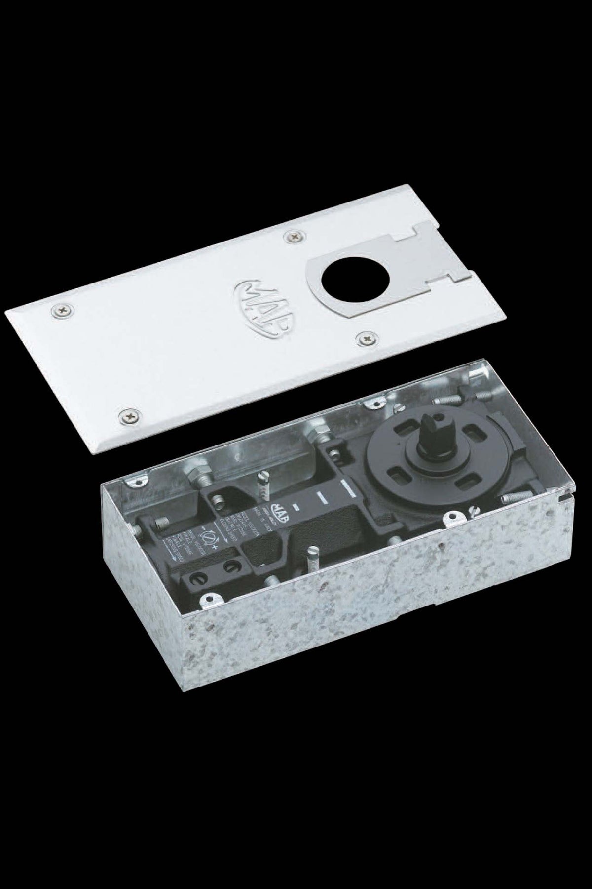 MAB 7100 Series Floor Spring — Ariel Door Gears Ltd.