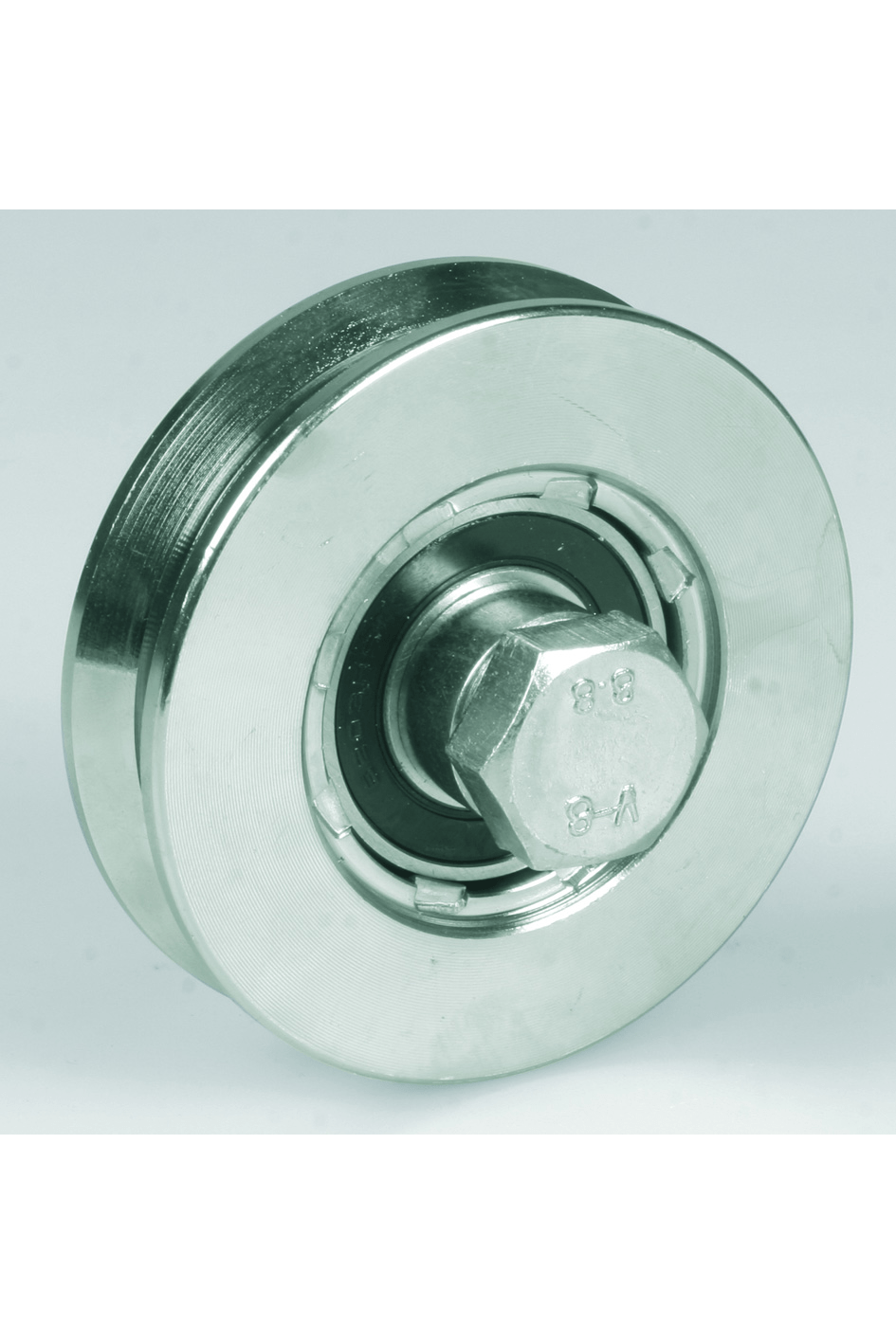 Wheel for Sliding Gate Groove V — Ariel Door Gears Ltd.